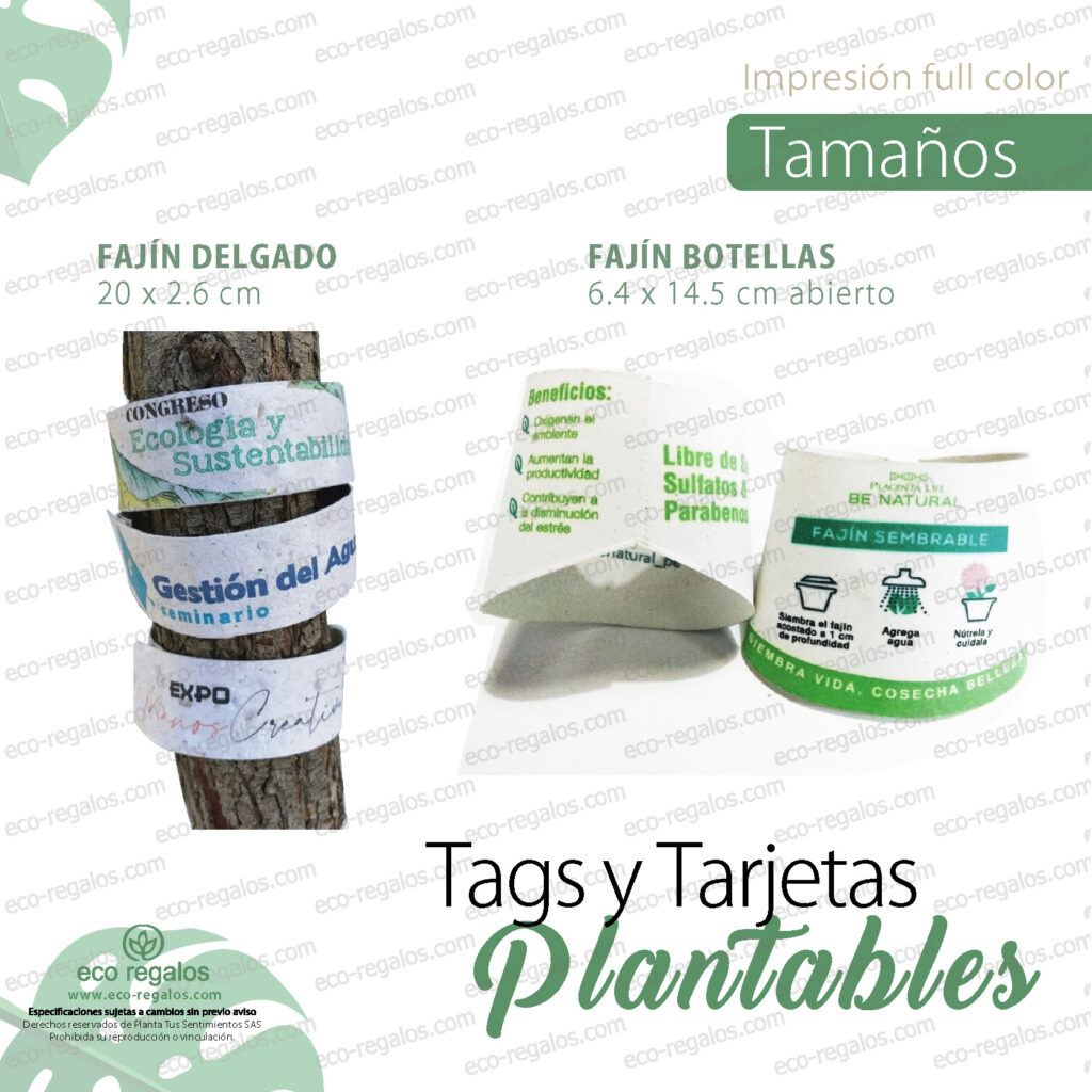 Tarjetas Plantables – Tamaños Cantidad miníma: 1000 Unidades ...